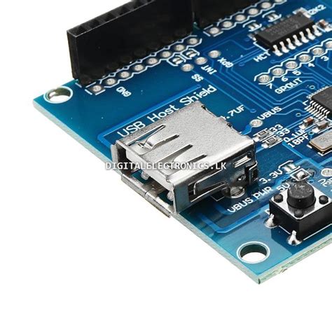 USB Host Shield For Arduino Digitalelectronics