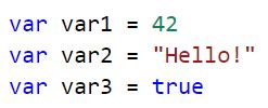 Go Variables Electronics Reference