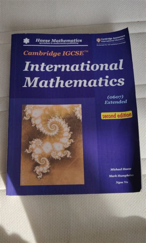 Cambridge Igcse Mathematics 0607 Extended Second Edition Hobbies And Toys Books And Magazines