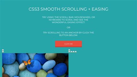 Css3 Smooth Scrolling Easing