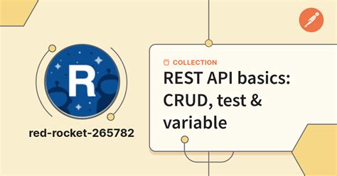 rest api basics crud test and variable team workspace postman api