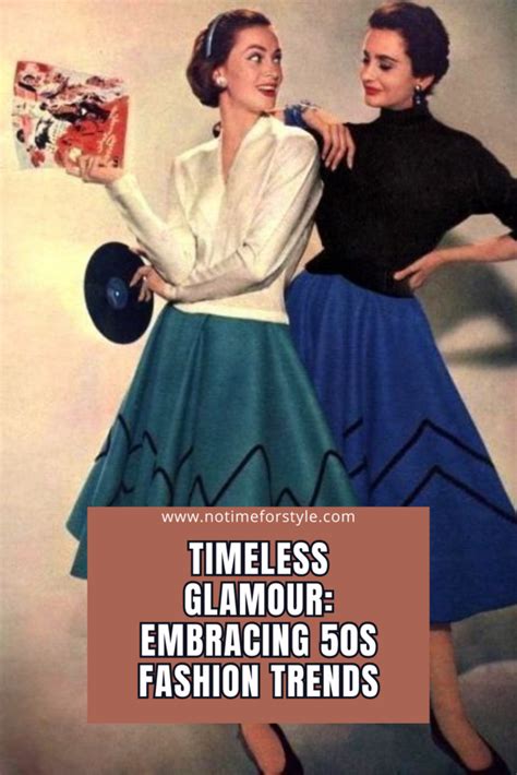 Timeless Glamour Embracing 50s Fashion Trends