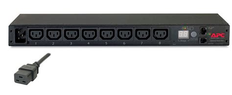 apc metered pdu 1 phase 16a iec320 ap7821b kopen