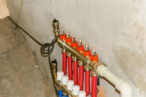 Premium Photo Details Of Central Heating System In A Boiler Room