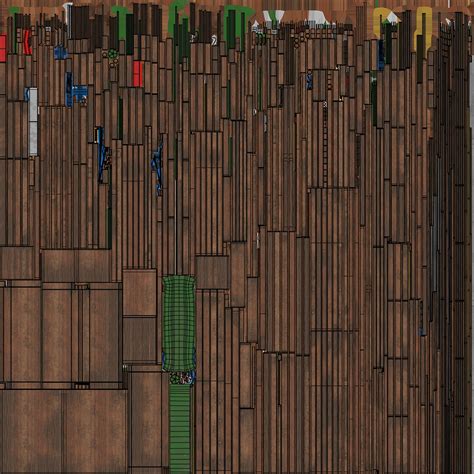 Wooden Swing Set 3d Model Turbosquid 1670424