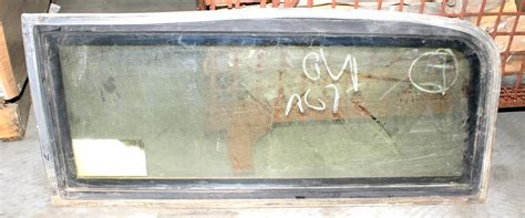 Ballistic Driver Side Windshield Window With Gasket Hmmwv