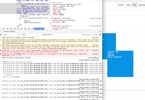 Event Shown On Top Of Another Event Hiding The One Below · Issue 512
