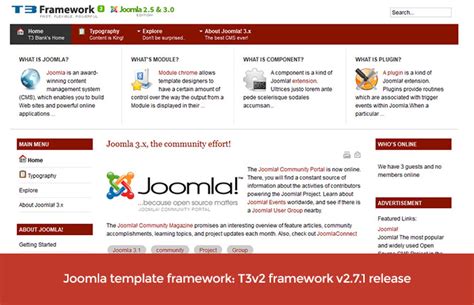 joomla template framework t3v2 framework 2 7 1 bug fixes release