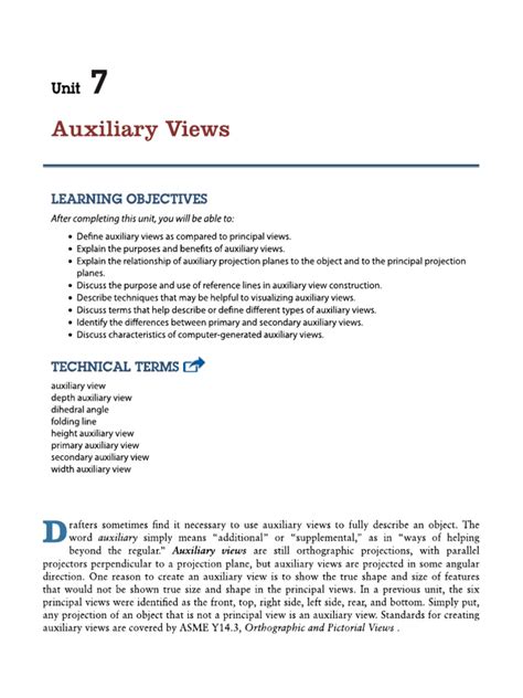 unit 7 auxiliary views pdf