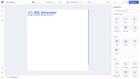 Building A Sql Query Generator Using Tooljet Gemini Api