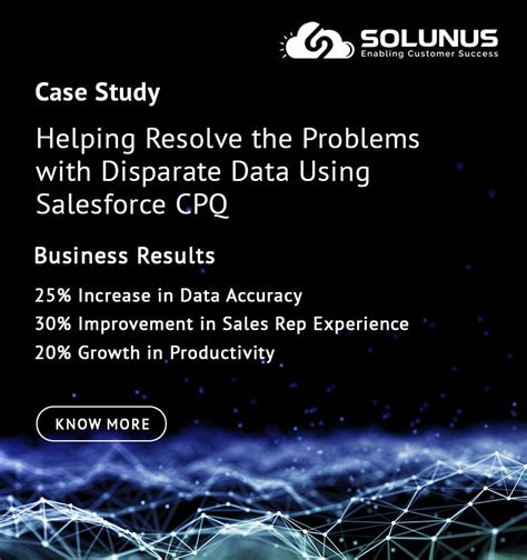 Solunus Inc On Linkedin Solunus Analytics Data Productivity Salesforce Cpq