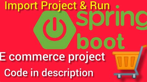Spring E Commerce Project With Code 🔥 Run Step By Step Execution Youtube