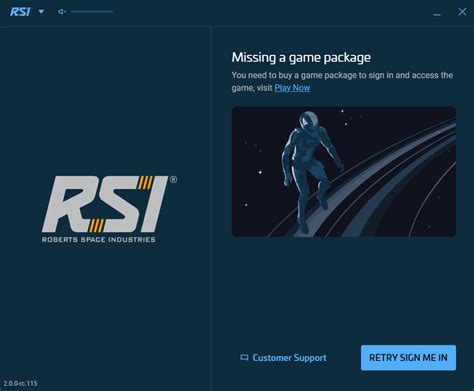 Rsi Launcher Missing A Game Package Message Roberts Space Industries Knowledge Base