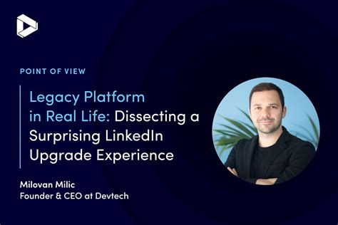 Devtech On Linkedin Linkedin Devtech Legacy Platform Modernization