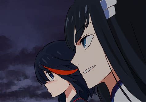 Matoi Ryuuko And Kiryuuin Satsuki Kill La Kill Drawn By Sushio Danbooru