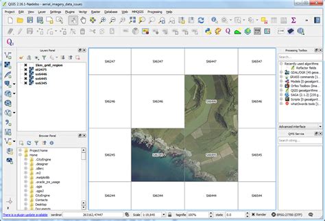 Raster Qgis Aerial Imagery Display Issue Geographic Information