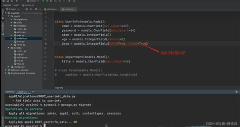 django orm实战：数据库表操作与管理 csdn博客