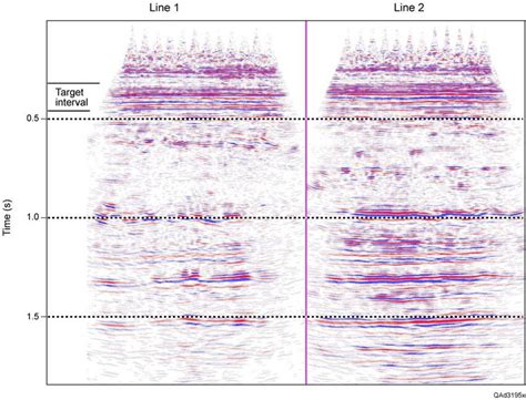 Vertical Slices Through The Migrated P Wave Data Volume Download