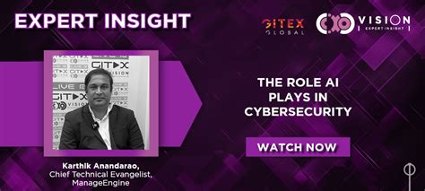 Gitex 2024 Karthik Anandarao Chief Technical Evangelist Manageengine Intelligent Cio Middle