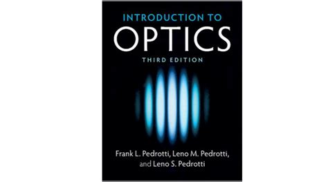 Introduction to Optics rd Edition Optik Tasarım