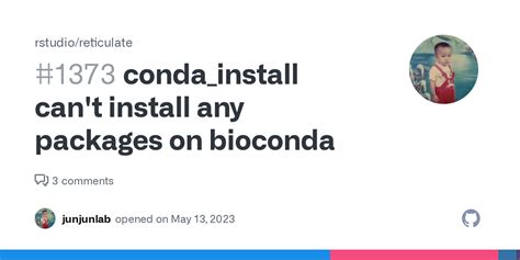 Condainstall Cant Install Any Packages On Bioconda · Issue 1373