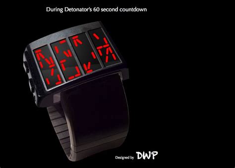 Detonator Led Watch With Predator Countdown Led Watch Watches Watch