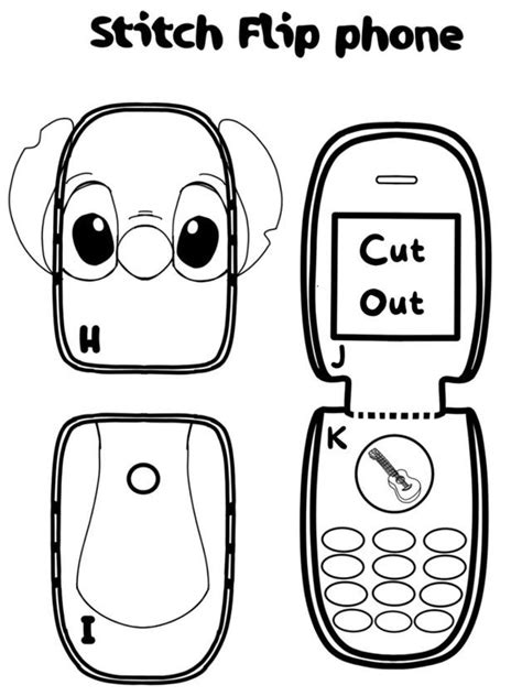 Pin By Me ♡ On Collage Item Pins Phone Template Hello Kitty Crafts