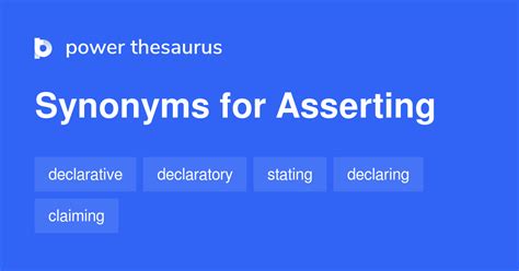568 Asserting Synonyms