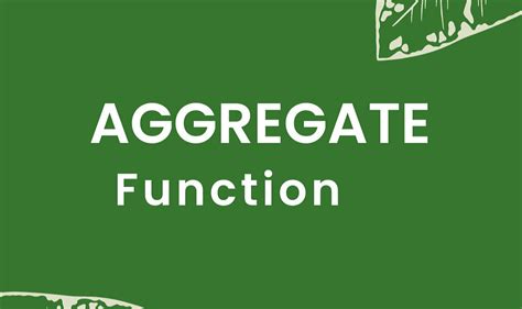 📊 Excel Pro Tips Mastering Aggregate For Summation 🔢💼