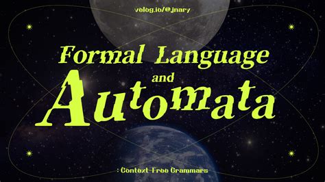 [automata] context free grammars