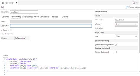 Description For Primary Key Is Enabled Even Though The Pk Doesnt Exist