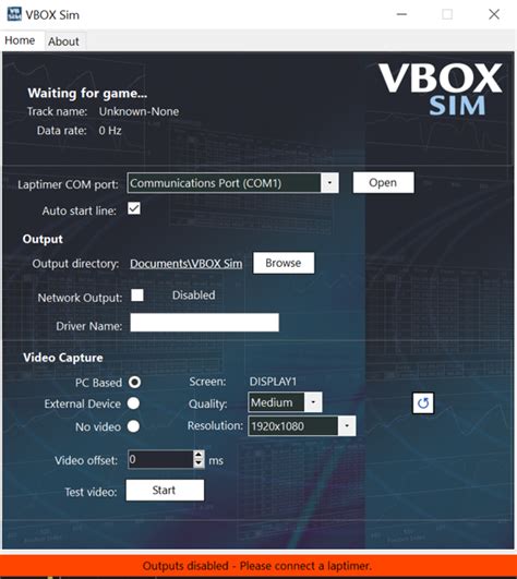 Vbox Sim Pack Racelogic Support Centre
