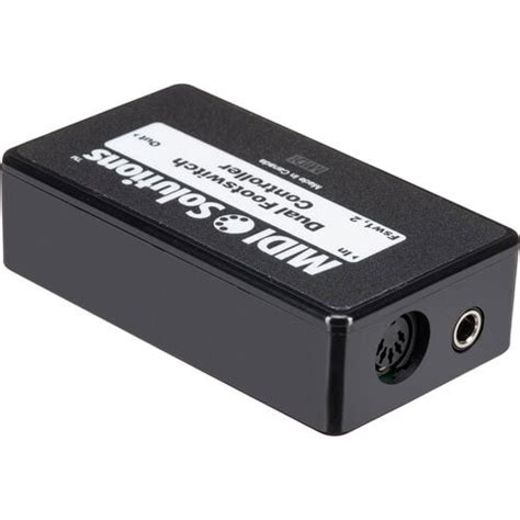 Audio Midi Midi Processors Midi Solutions Dual Footswitch Controller 2 In Multi