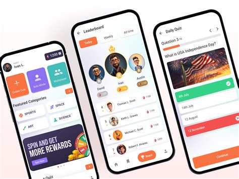 Quivid Quiz And Trivia Mobile App By Asiq M For Netro Creative On Dribbble