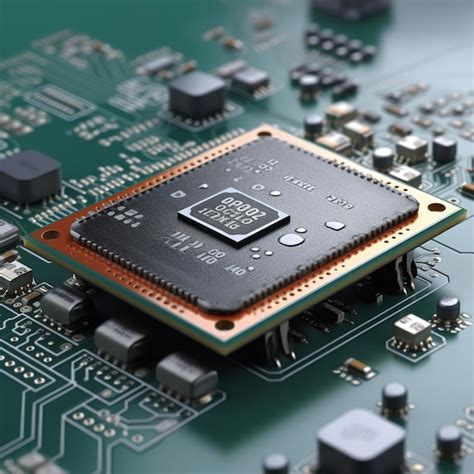 Premium Ai Image Computer Chip