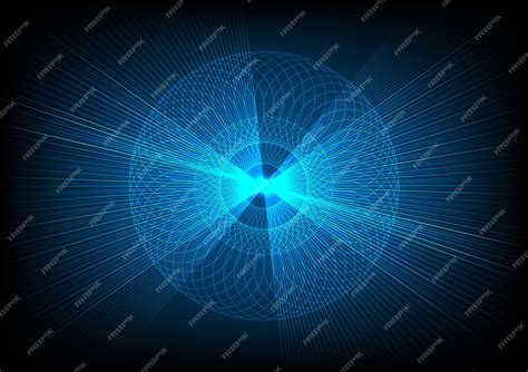 Premium Vector Abstract Brain Simulation Algorithm