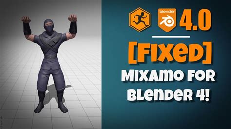 mixamo rig addon in blender 4 a community fix cgdive