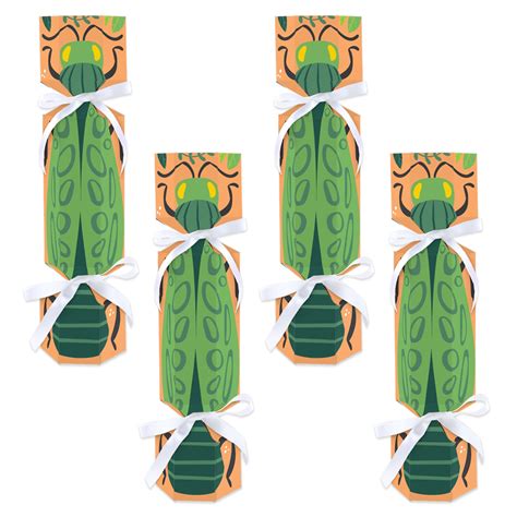 Buggin Out No Snap Bugs Birthday Party Table Favors Diy Cracker