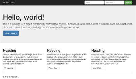 Built With Bootstrap RC Learning Portal