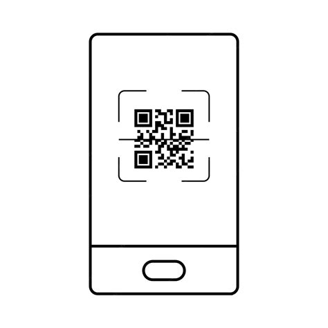 Premium Vector Vector Qr Code Example For Smartphone Scan