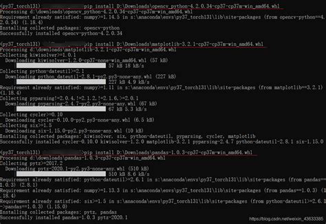 python3 7 pytorch1 3 1环境搭建 pytorch 1 3 1 csdn博客