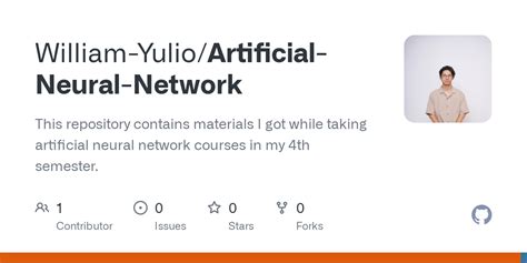 Github William Yulio Artificial Neural Network This Repository Contains Materials I Got While