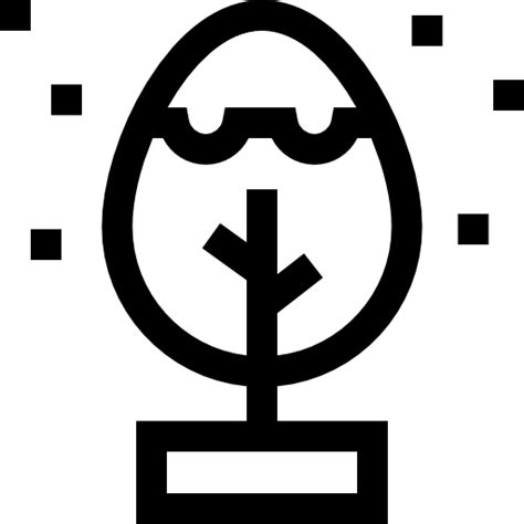 Tree Basic Straight Lineal Icon Tree Basic Straight Lineal Icon