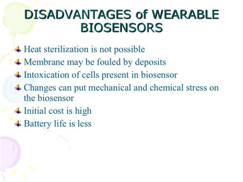 Wearable Biosensors Presentation