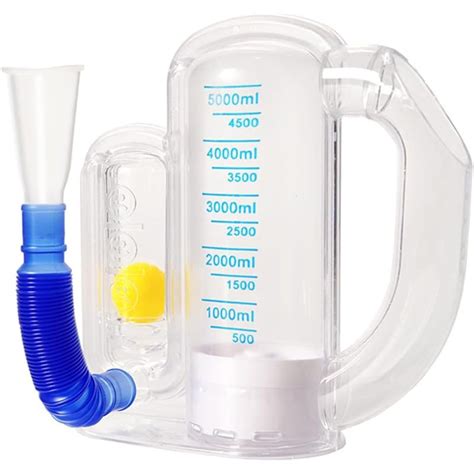 Incentive Spirometer Adultlung Trainerbreathing Exerciser Respiratory