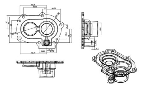 make 2d drawing and 3d modeling in solidworks and autocad by mech