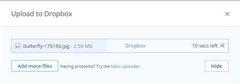 How To Upload Files To Dropbox And Share Them A Bright Clear Web
