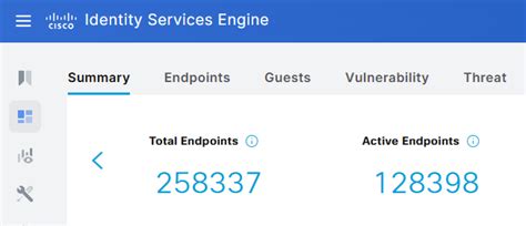 Solved Ise Issue About Connected Endpoints Active Sessions And