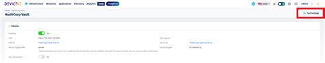 hashicorp vault integration device42