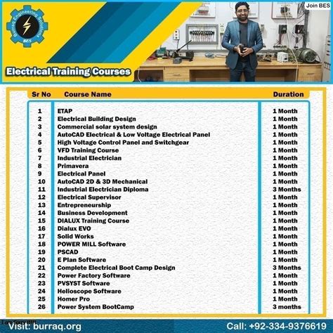 Electrical And Automation Training Courses Artofit